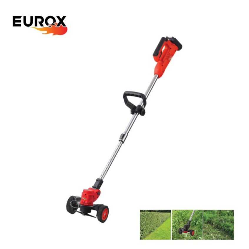 EUROX เครื่องตัดหญ้าไร้สาย เครื่องตัดหญ้าแบตเตอรี่ 21V II (T-SERIES) | Shopee Thailand