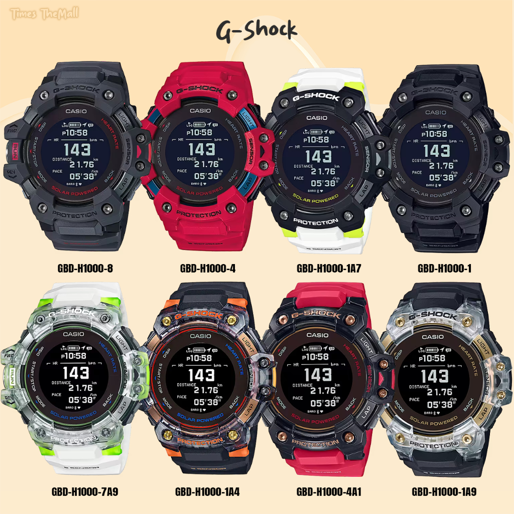 G-SHOCK Smart Watch [ GBD-H1000 ] ของแท้ประกันศูนย์ไทย 1 ปี ของแท้ทุกร ...