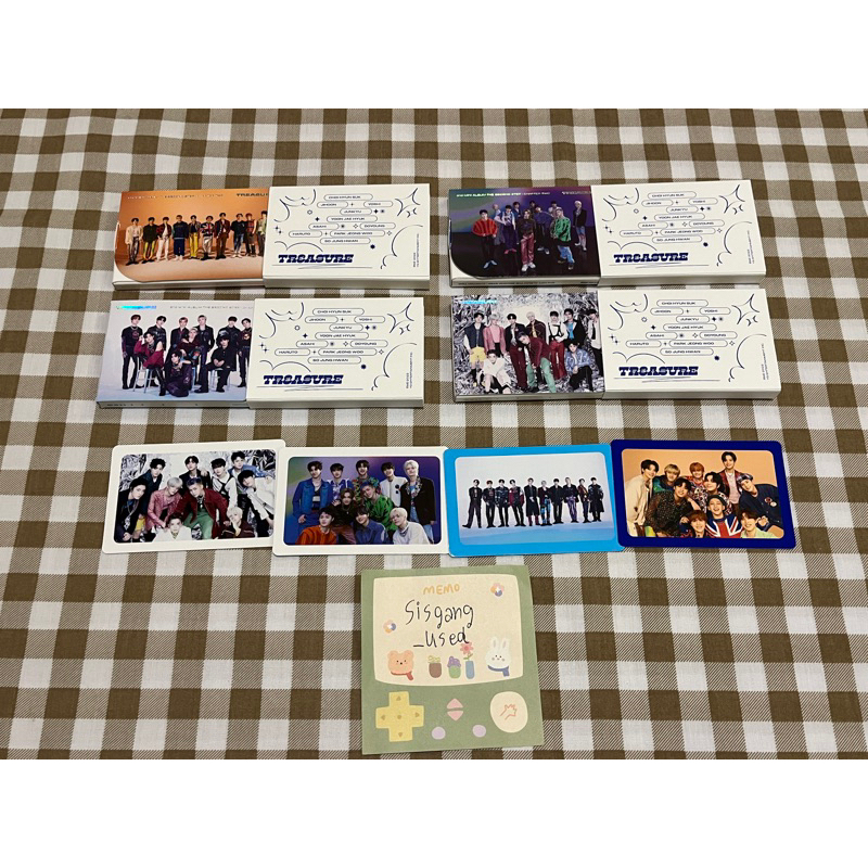 treasure second step chapter2 chap2 tag 4ver การ์ด รูปรวม | Shopee Thailand