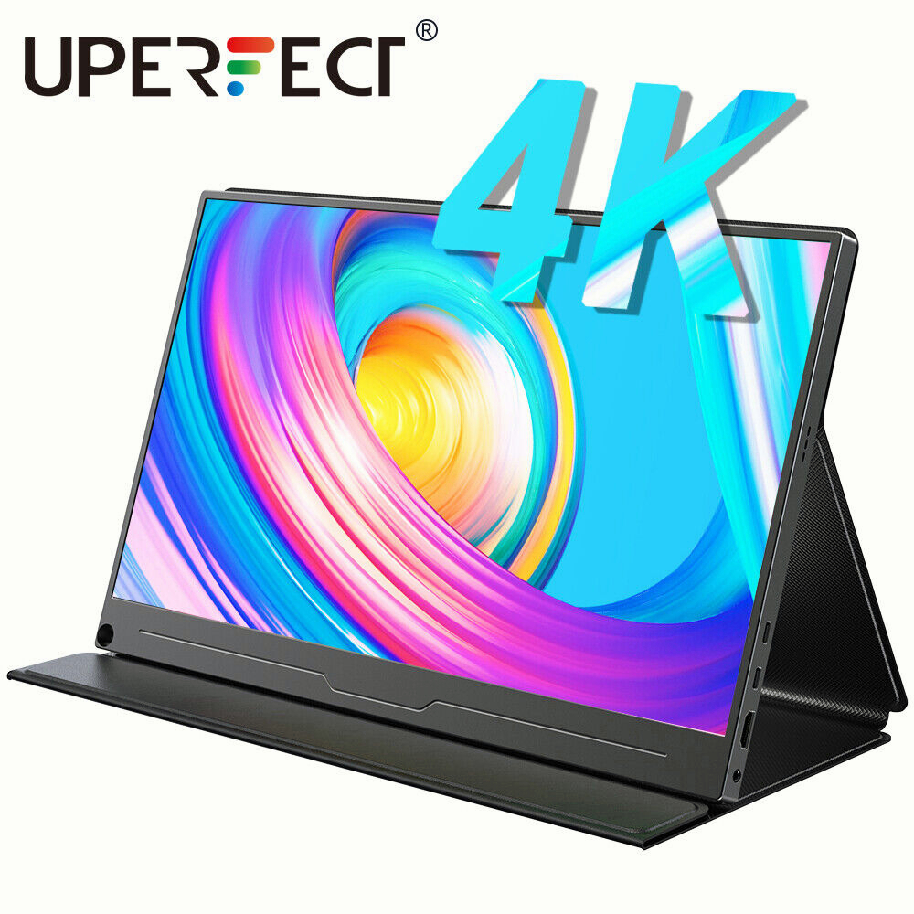 UPERFECT 4K Portable Monitor15.6inch 3840*2160 Display Second Screen ...