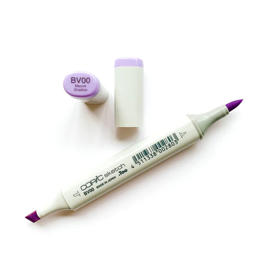 COPIC SKETCH MARKER // COPIC INK โทนสี BV (Blue Violet) | Shopee Thailand