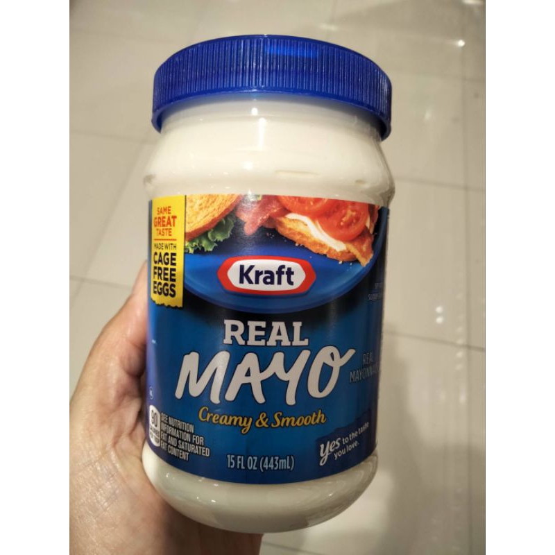 Kraft Real Mayo มายองเนส 443 ml.ราคาพิเศษ | Shopee Thailand