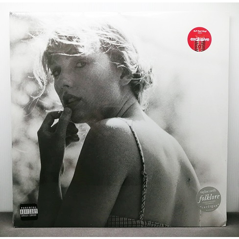 แผ่นเสียง Taylor Swift ชุด Folklore Limited Target 2LP Red Vinyl *แผ่น ...