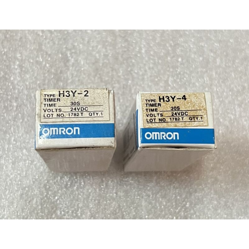 H3Y-4 , H3Y-2 OMRON DC24V Delay Timer Time Relay 0-30Sec With Base | Shopee Thailand