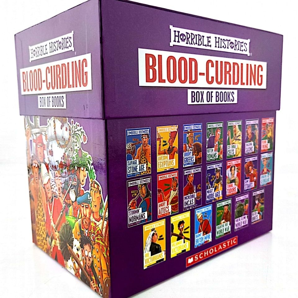 Horrible Histories Science Murderous Maths Blood Curdling Box Of ...