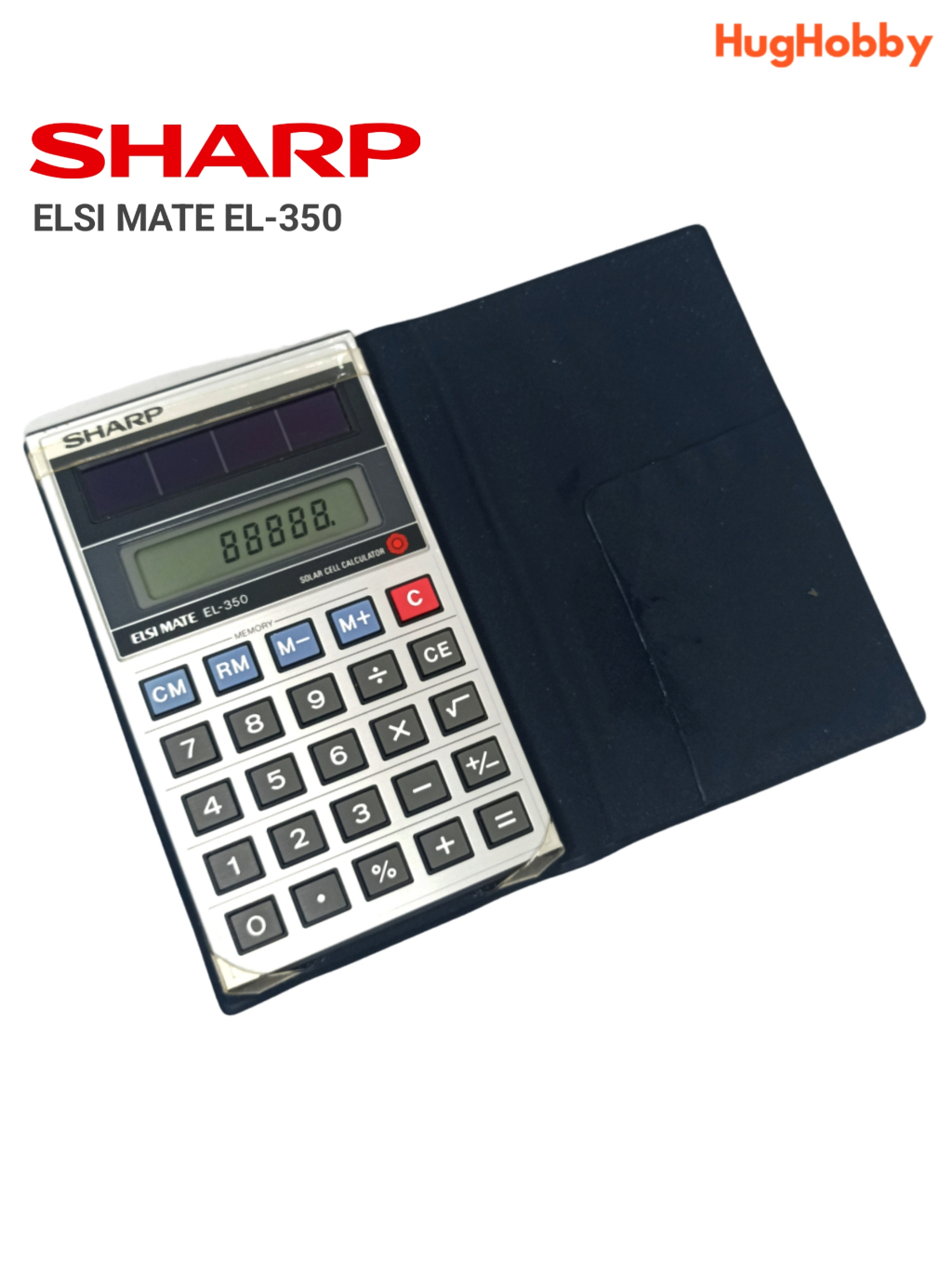 Vintage 1985 Sharp ELSI MATE EL-350 Solar Cell Calculator + Case [Used ...