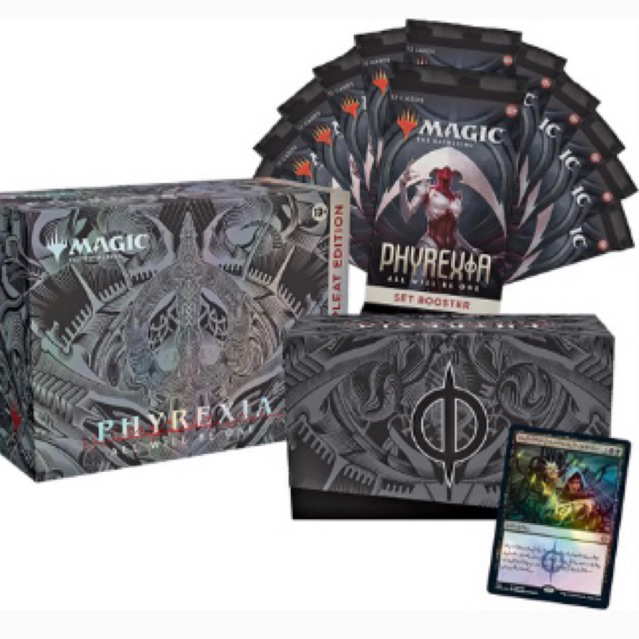[พร้อมส่ง] Magic the gathering - Phyrexia: All Will Be One MTG Compleat bundle | Shopee Thailand