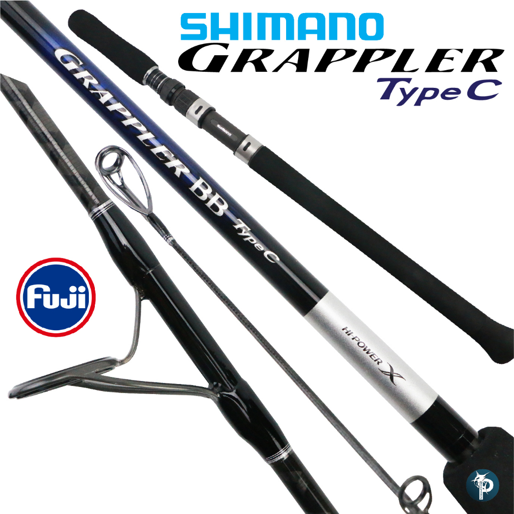 💥คันเบ็ด SHIMANO GRAPPLER BB TYPE C💥 ต่อโคน | Shopee Thailand