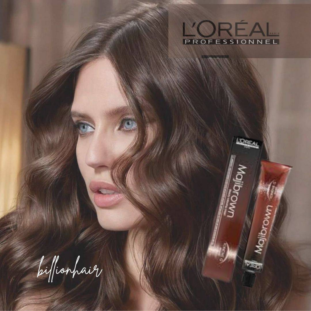 Loreal Majibrown / French Brown Ionene G incell hair color creme 50ml ...