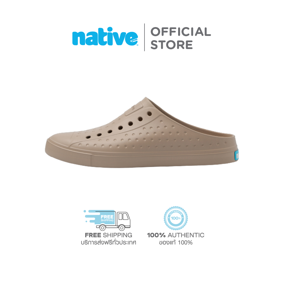 Native รองเท้ากันน้ำผู้ใหญ่ EVA รุ่น Jefferson Sugarlite Clog Flax Tan ...