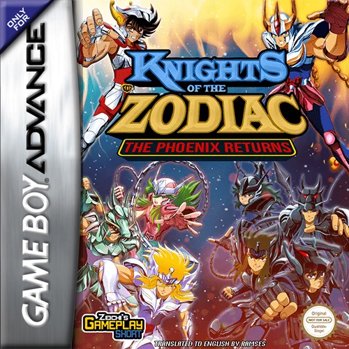 ตลับ GBA Saint Seiya Knights of the Zodiac The Phoenix Returns ตลับผลิต ...