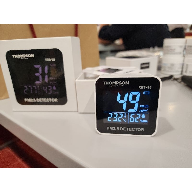 THOMPSON เครื่องวัดฝุ่นpm 2.5 pm 2.5 detector air quality monitor รุ่น ...