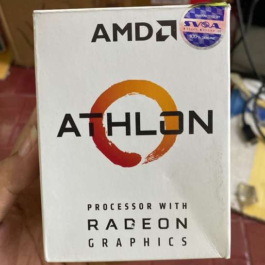 CPU (ซีพียู) AMD ATHLON 3000G 3.5 GHz (SOCKET AM4) สินค้ามือสอง ประกัน ...
