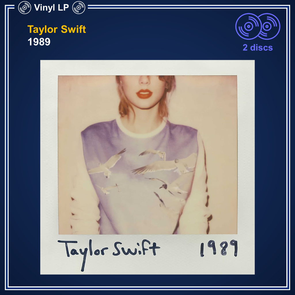 [แผ่นเสียง Vinyl LP] Taylor Swift - 1989 [ใหม่และซีล SS] | Shopee Thailand