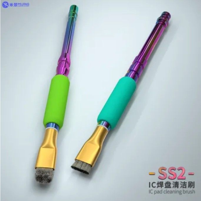 Mijing แปรง ทำความสะอาดฝุ่น แปรงขัด เมยบอร์ด ( SS2 ) 2in1 | Shopee Thailand