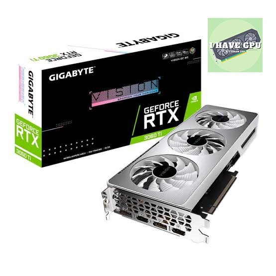 GIGABYTE GEFORCE RTX 3060 TI VISION OC 8G - 8GB GDDR6 | Shopee Thailand