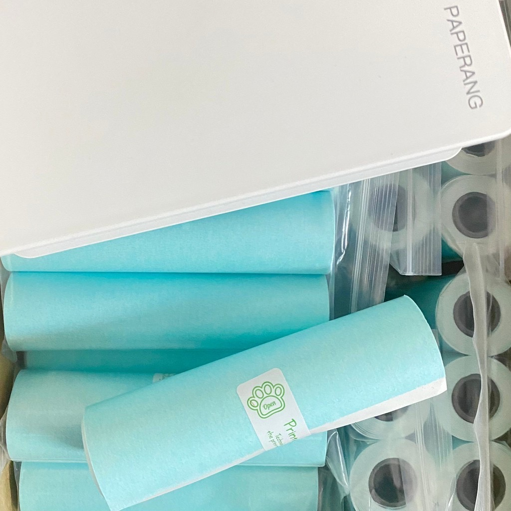 สติ๊กเกอร์ Paperang C1 Max/ C1S Max กระดาษสติ๊กเกอร์ ขนาด 107x30 mm แบบ ...