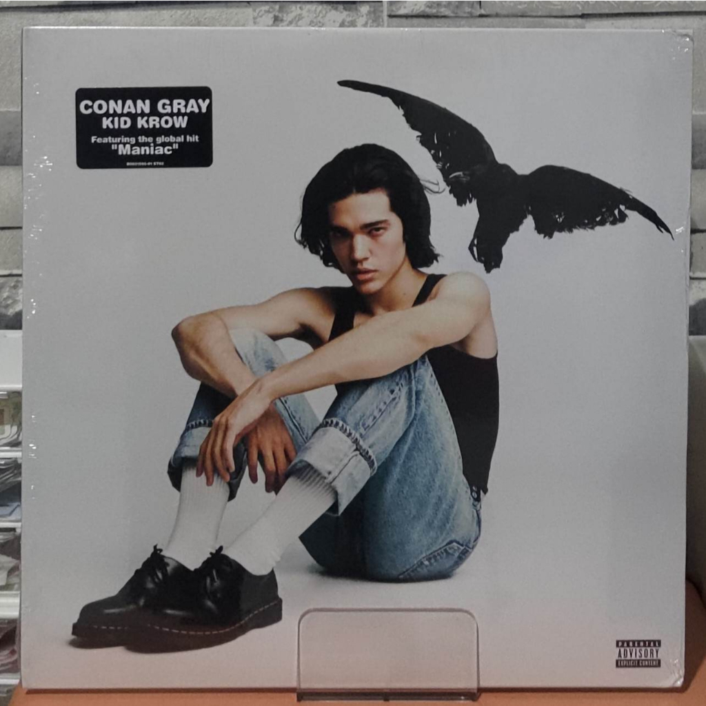 แผ่นเสียง Conan Gray - Kid Krow (RED Vinyl) | Shopee Thailand