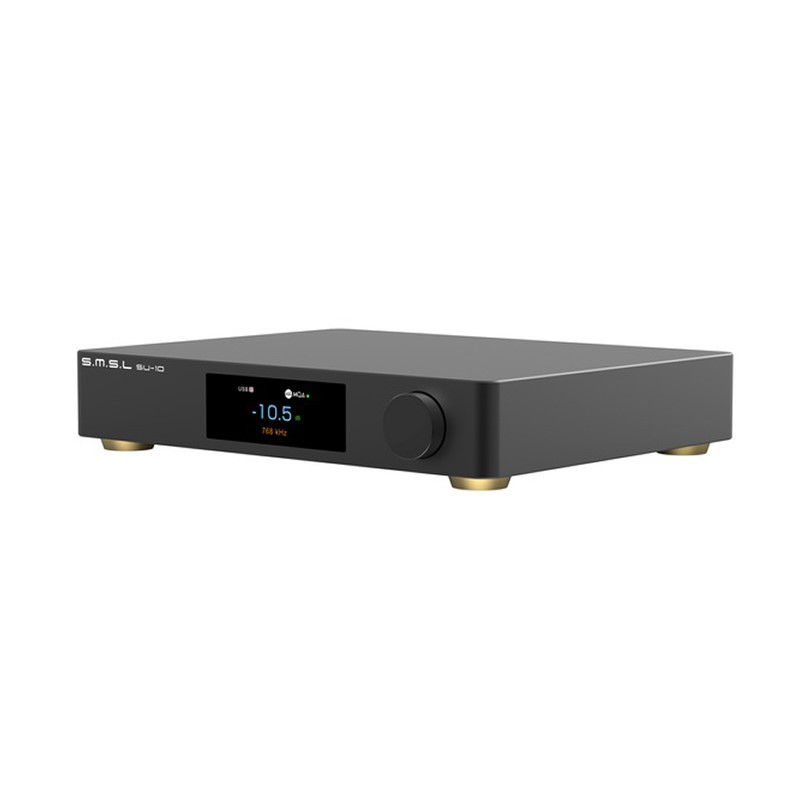 SMSL SU-10 DAC ตั้งโต๊ะประสิทธิภาพสูง รองรับ MQA, LDAC, Dual Hi-Res ...