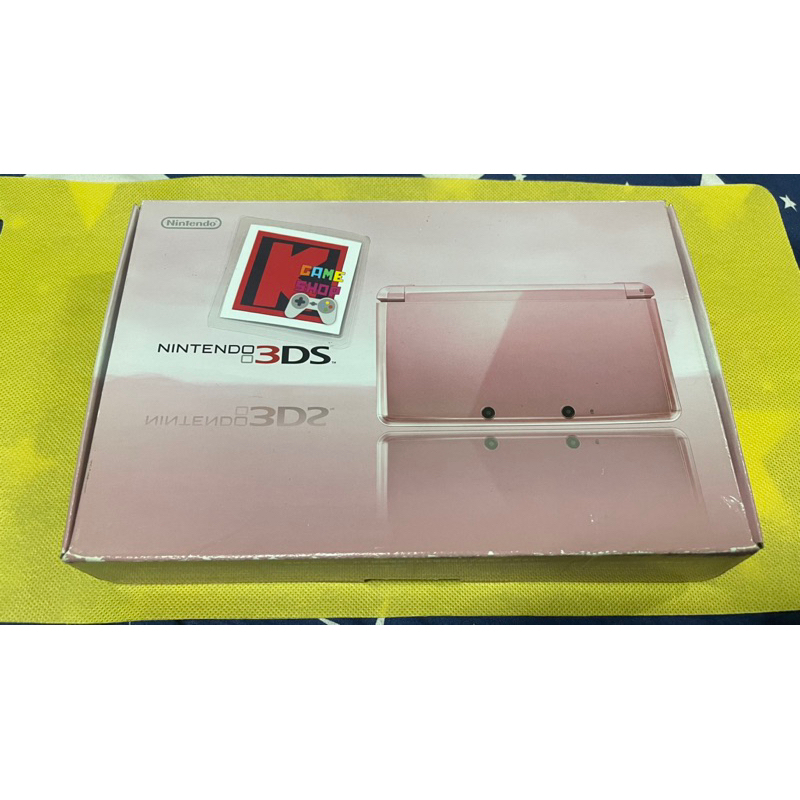 3ds Console Pink สีชมพู ครบกล่อง (Box Set) มือสอง (USED) เครื่องเล่น ...