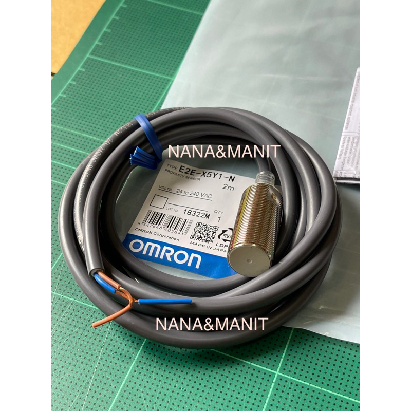 E2E-X5Y1-N Proximity Sensor หัวM18 ระยะจับ 5มิล NPN ไฟ 90 to 240VAC 2สาย | Shopee Thailand