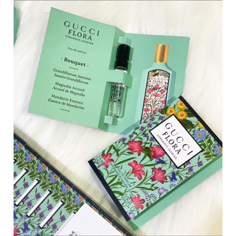 💋 GUCCI Flora Gorgeous Jasmine EDP 1.5 ml | Shopee Thailand