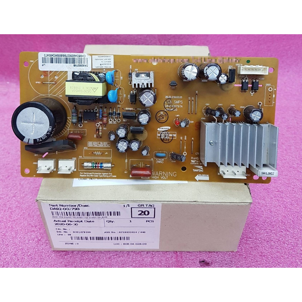 อะไหล่แท้ศูนย์//เมนบอร์ดตู้เย็นซัมซุง/SAMSUNG/DA92-00279B/ASSY PCB ...