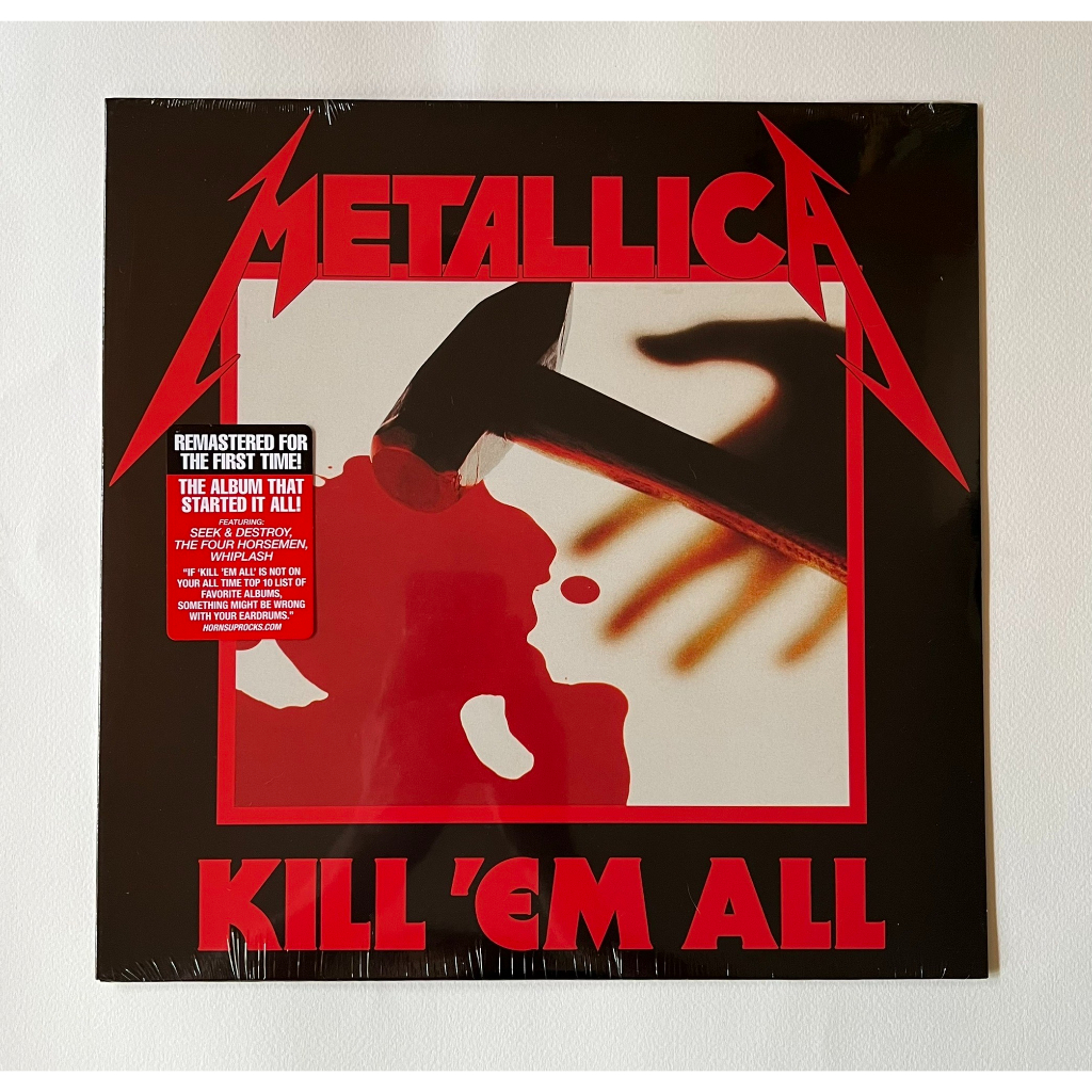 แผ่นเสียง Metallica : Kill 'Em All [ Vinyl ] | Shopee Thailand