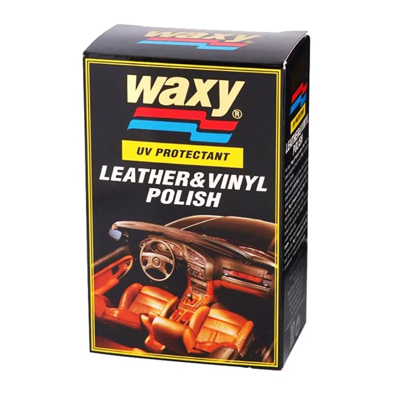 น้ำยาเช็ดเครื่องหนัง แว๊กซี่ (Waxy) (125 มล.) | Shopee Thailand