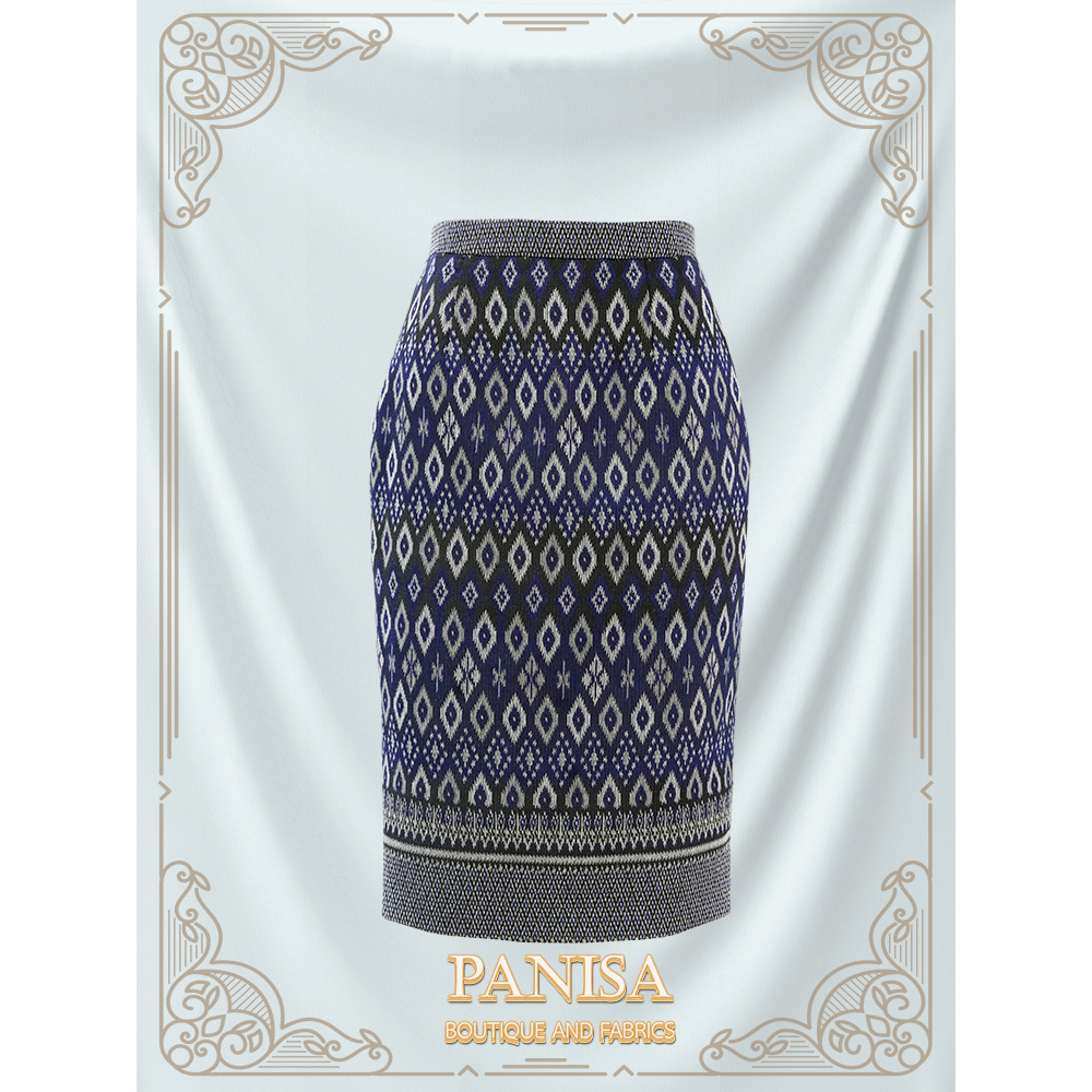 แบรนด์ panisa ชุดทำงานผ้าไทย | Shopee Thailand