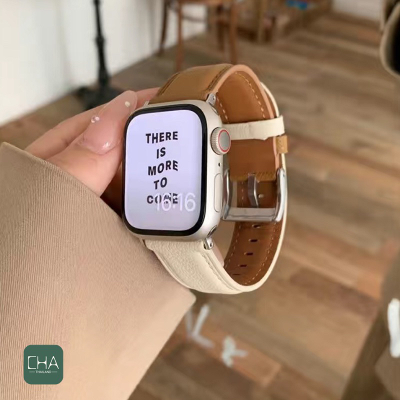 สายหนัง WOW สาย smartwatch 8 ultra 7 6 5 ขนาด 40/41/44/45/49มม สาย ...