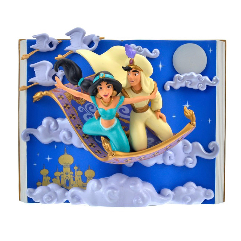 🎌 Aladdin & Jasmine LED Light ALADDIN 30years 🔥 ( Disney Store Japan ...