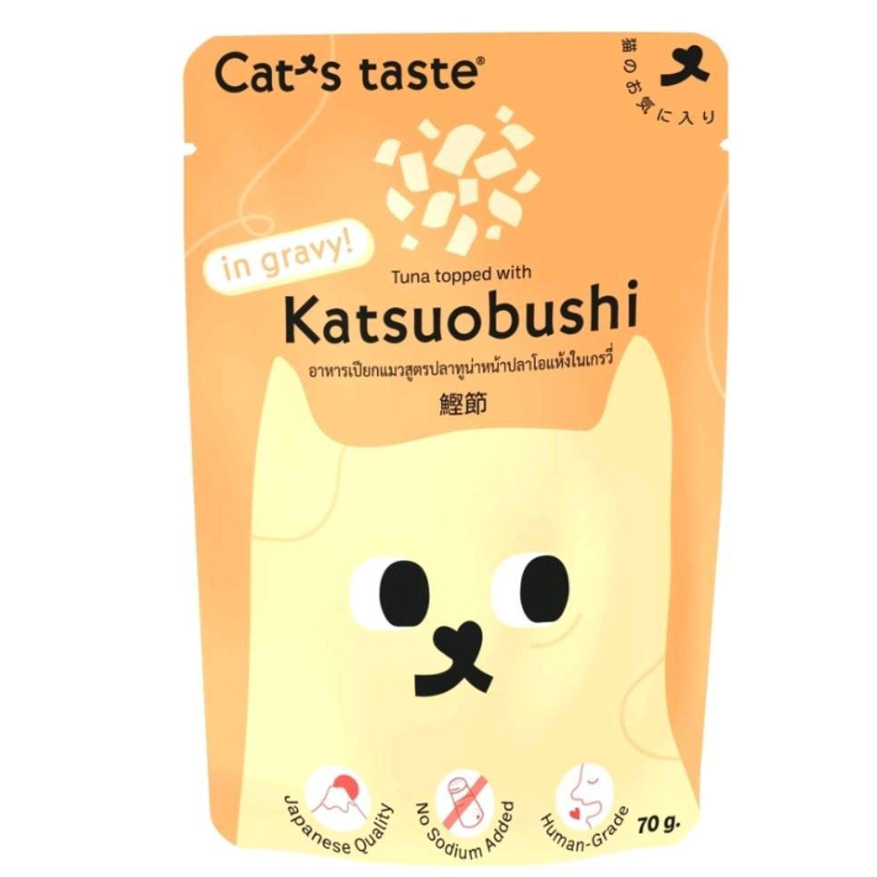 Cat's Taste อาหารเปียกแมวแคทเทสต์ แบบ 1ซอง | Shopee Thailand
