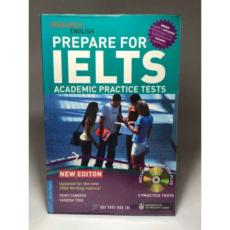 prepare for IELTS academic practice test ไม่มีซีดี | Shopee Thailand