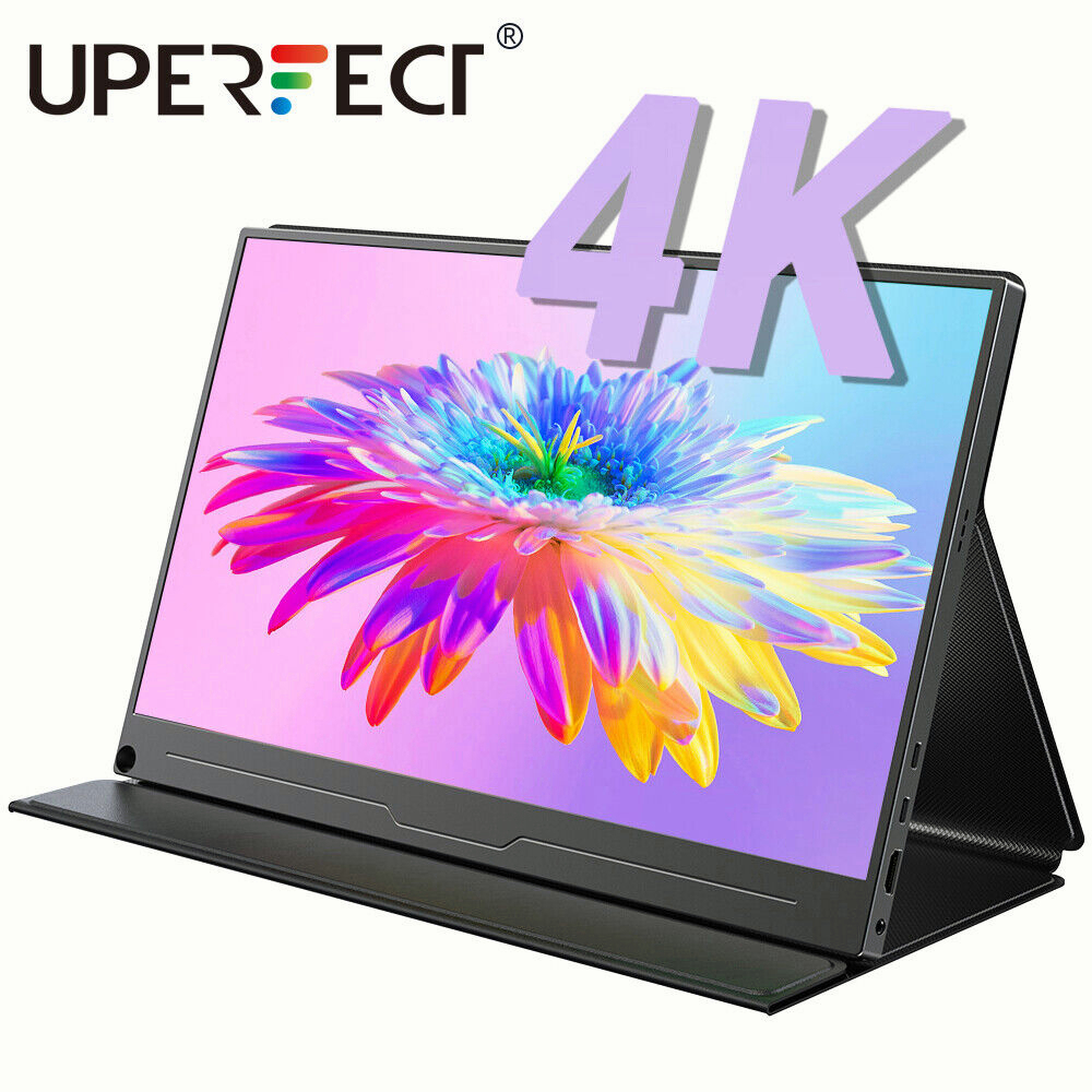 UPERFECT 4K Computer Monitor จอพกพา ขยายจอแล็ปท็อป 13.3/15.6/17.3" IPS ...