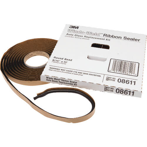 3M กาวเส้นติดกระจกรถยนต์ 08611 5/16นิ้วx15ฟุต 8611, 08612 3/8นิ้วx15ฟุต ...