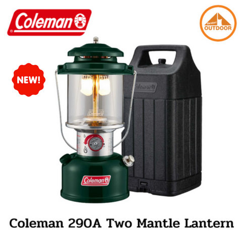 Coleman Two Mantle 290a Lantern New Version ตะเกียงนำ้มัน 2 ไส้ของแท้ ...
