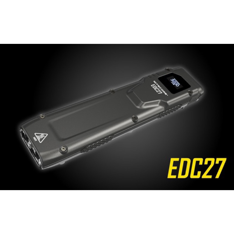 ไฟฉาย Nitecore EDC27 3000 Lumen Ultra Slim Flat EDC Flashlight : สินค้ารับประกัน 1 ปี | Shopee ...