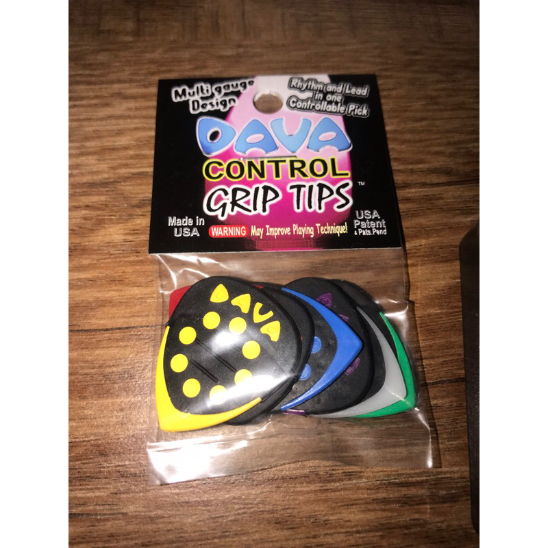 ปิ๊ก DAVA Grip Tips 1แพ็ค (6ชิ้น) | Shopee Thailand