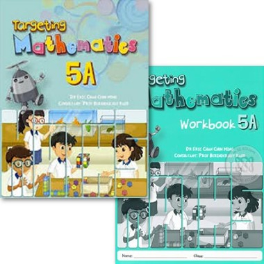 📐หนังสือเลขประถม P5A 🧮 TARGETING MATHEMATICS 5A SERIES #approved book ...