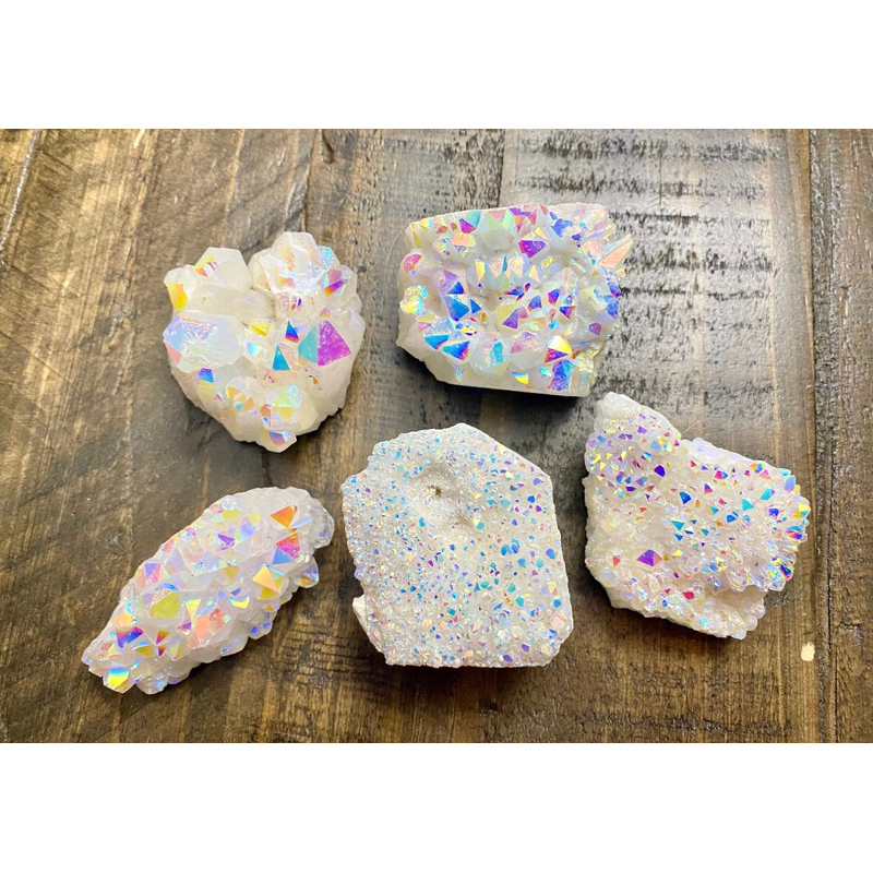 1 Pc Angel Aura Cluster - Angel Aura Quartz Cluster - Aura Quartz ...