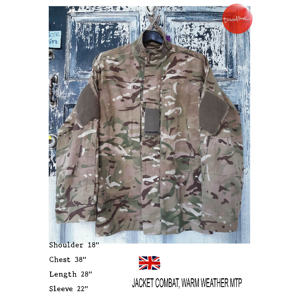 เสื้อลายพรางทหาร UK multicam pattern | Shopee Thailand
