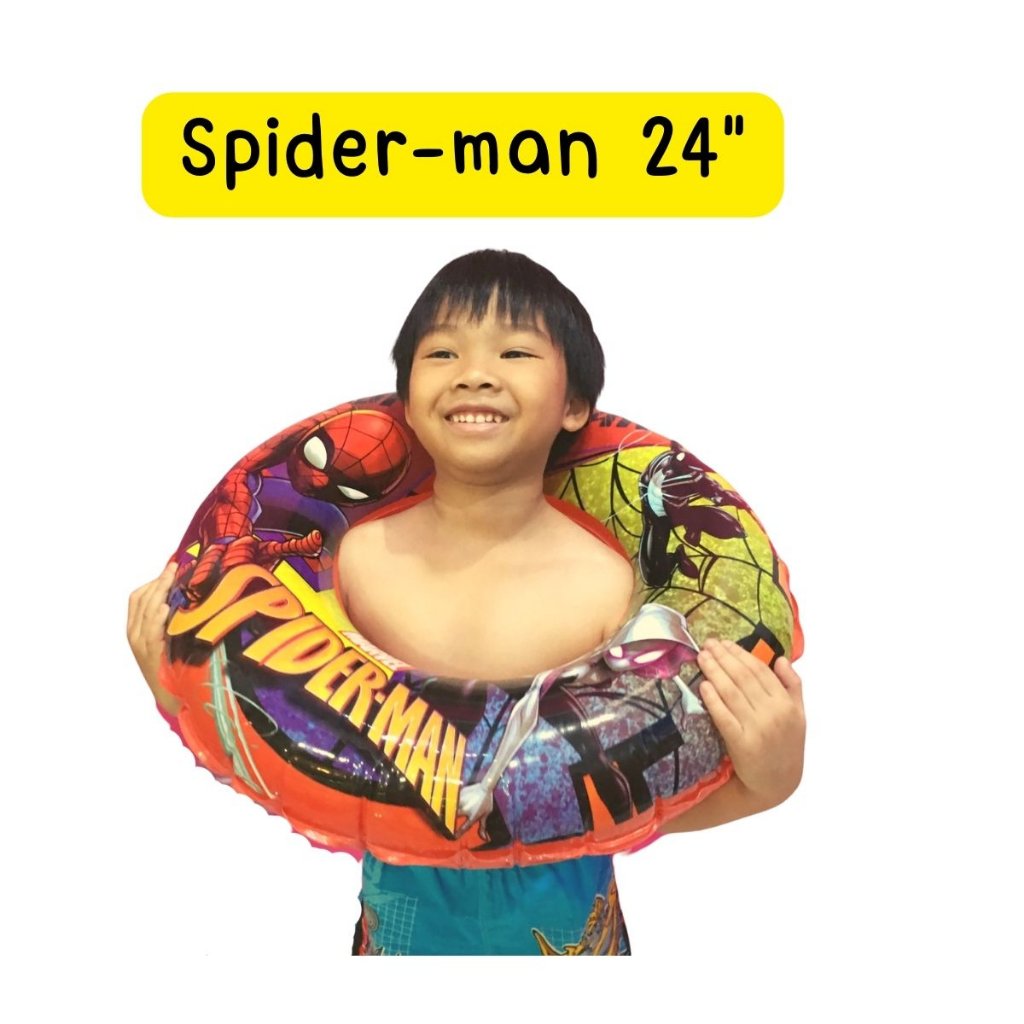 ห่วงยาง ลายลิขสิทธิ์ Princess Spider-man Frozen ขนาด 20 นิ้ว 24 นิ้ว ...