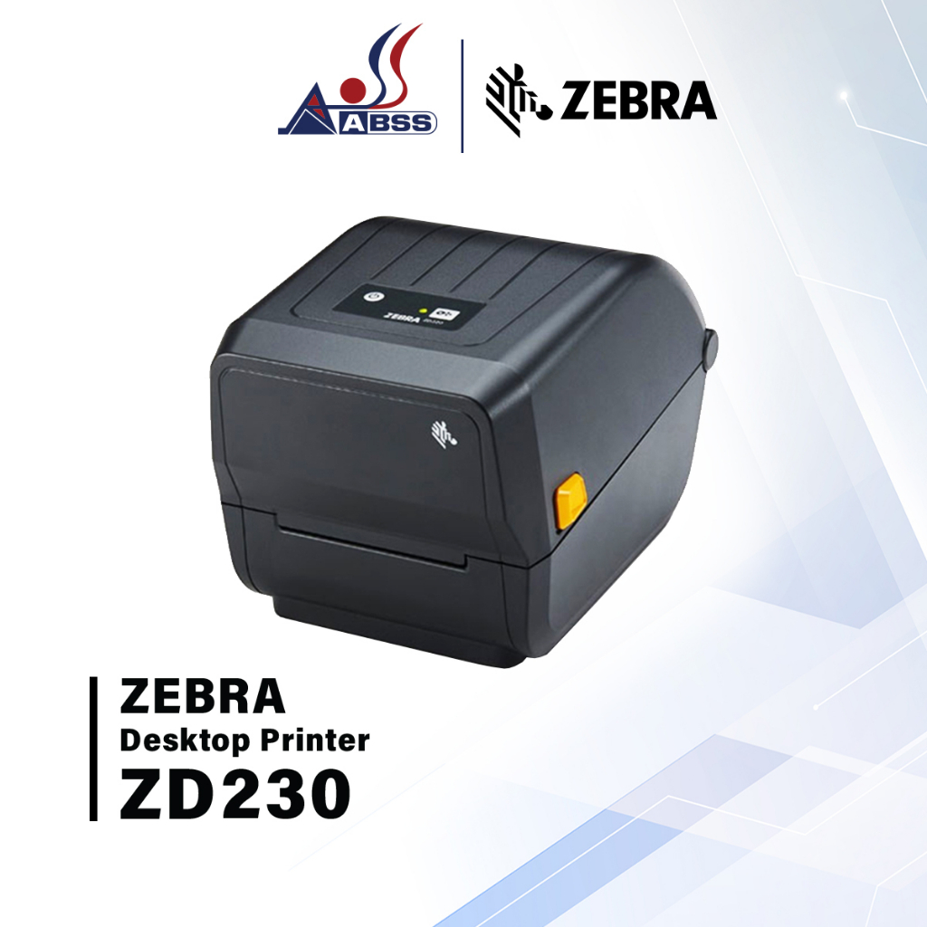 Zebra Desktop Printer ZD230 เครื่องพิมพ์บาร์โค้ด เครื่องพิมพ์สติ๊กเกอร์บาร์โค้ด | Shopee Thailand