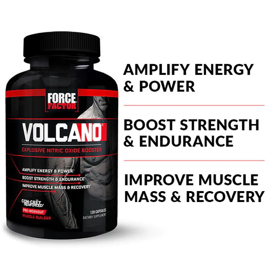 Force Factor VolcaNO - Pre Workout Nitric Oxide Booster | Shopee Thailand