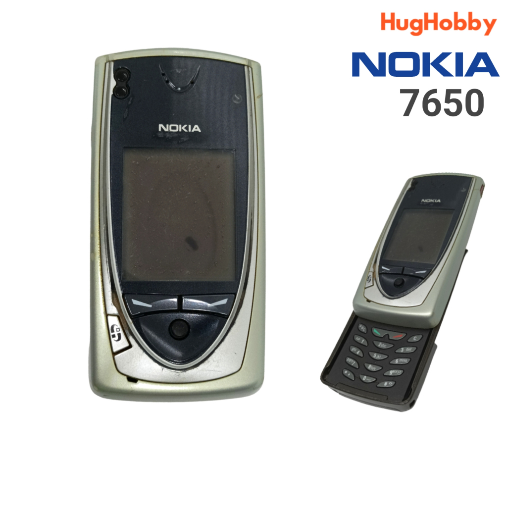 Nokia 7650 จอย่น ไม่สวย เครื่องมือสอง เปิดติด ใช้งานได้ (ไม่มีแบตให้ ...