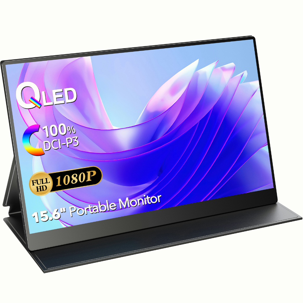 UPERFECT【Local delivery】QLED Portable Monitor - 15.6inch 500 Nits 100% ...