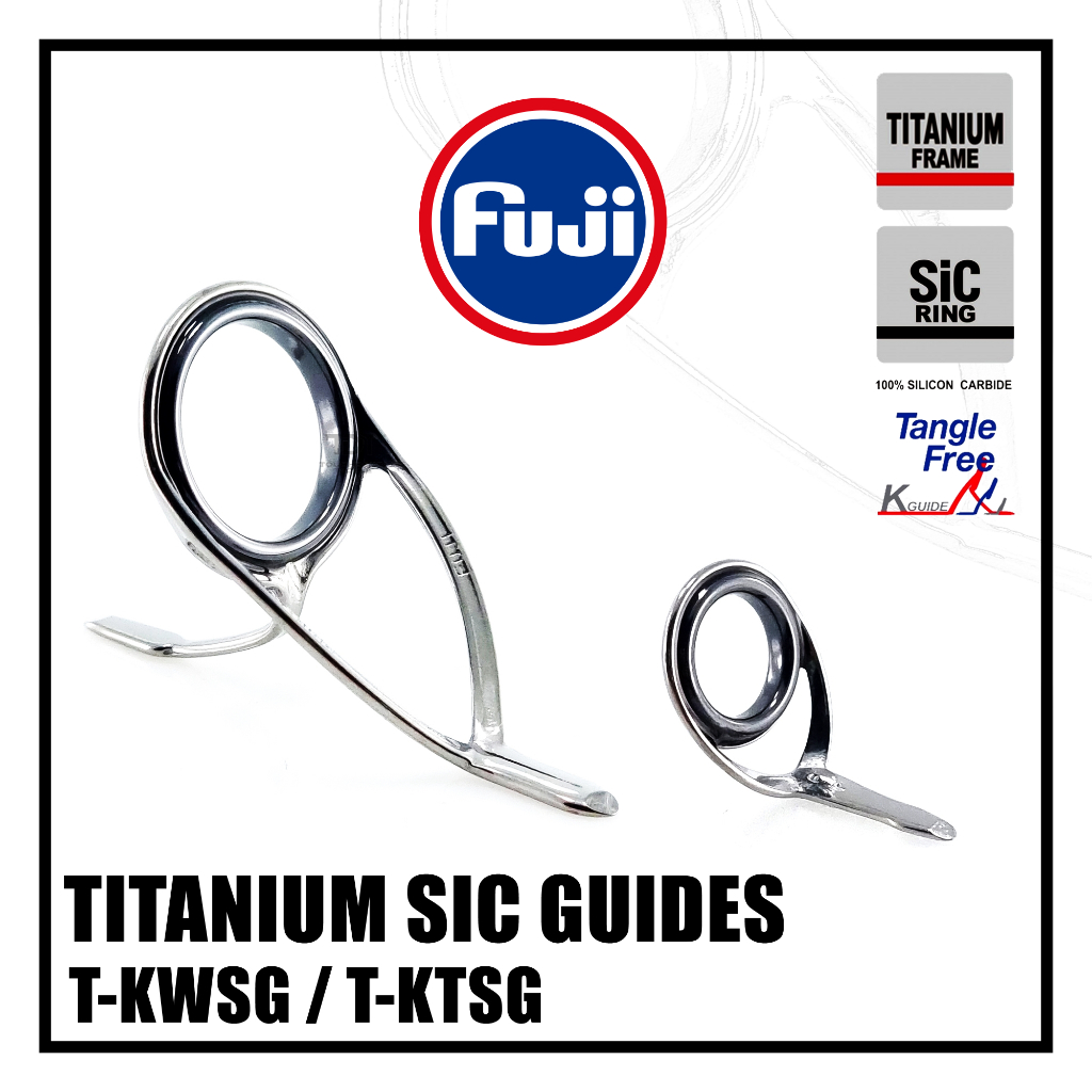 FUJI TITANIUM SiC T-KWSG T-KTSG ไกด์ฟูจิยอดนิยมใช้กันทั่วโลก แท้ญี่ปุ่น ...