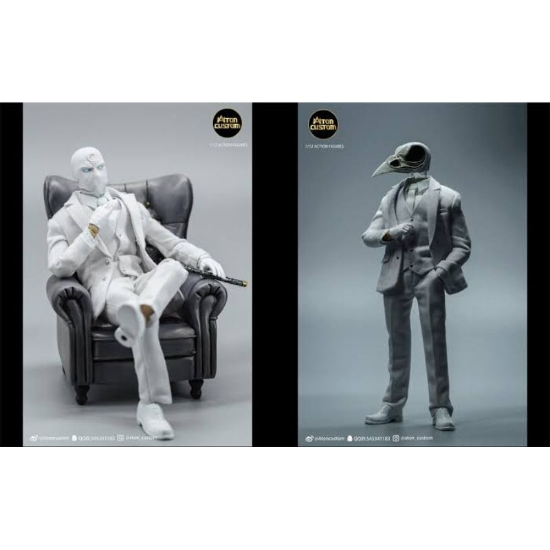 Aton Custom Moon Knight Bloody Version with Hood | Shopee Thailand