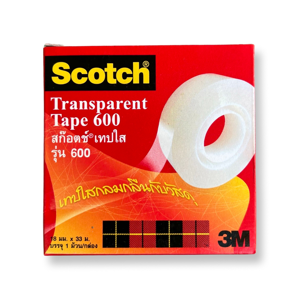 SCOTCH 3M TRANSPARENT TAPE & MAGIC TAPE รุ่น 600/810 | Shopee Thailand